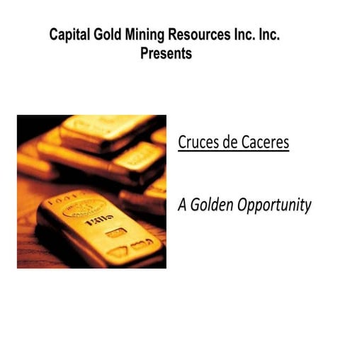 capital gold resources inc | PPTX
