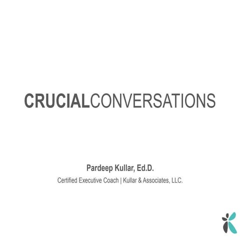 Crucial Conversations | PPTX
