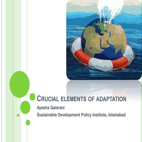 Crucial elements for adaptation | PPT