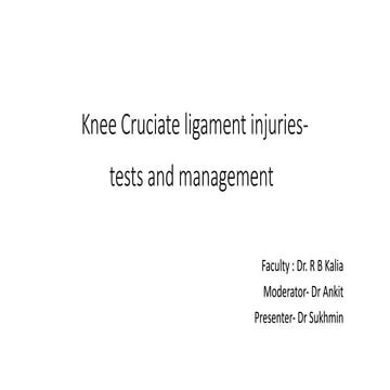 Anterior Cruciate Ligament Injuries.pptx