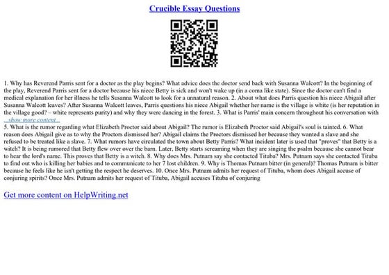 The crucible act 2 | PPT