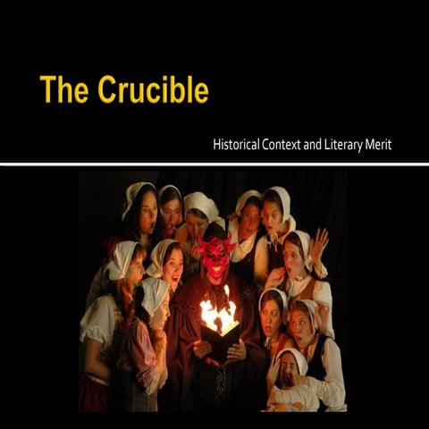 The Crucible: Historical Context | PPT