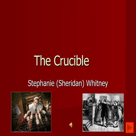 Crucible Pp Whitney | PPT | Roleplaying Games | Games and Puzzles
