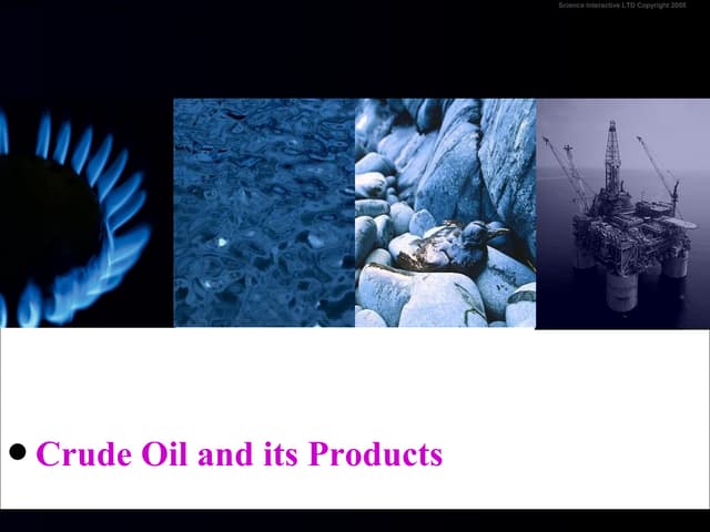 Physical and chemical properties of petroleum | PPTX