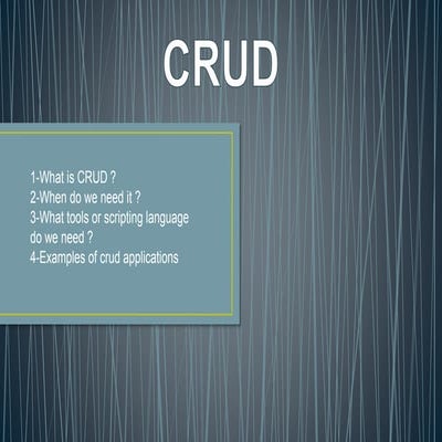 crud+slides+show.ppsx