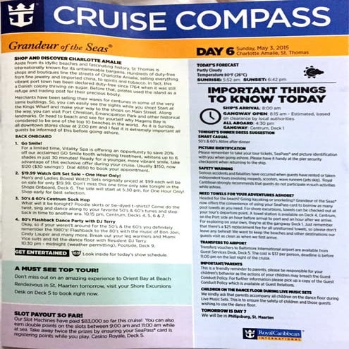 Cruise compass grandeur part 2 | PDF