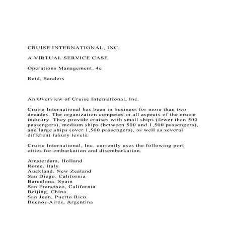 TUI Case Study | PDF