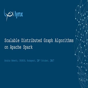 Scalable Distributed Graph Algorithms On Apache Spark Ppt 8224