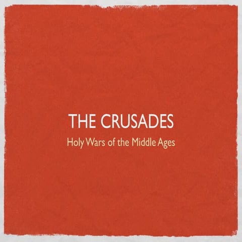 The crusades ppt | PPT