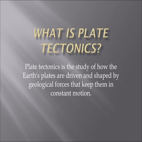 Crustal Movement | PPT