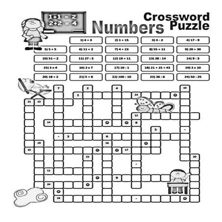 Cruzadinha cardinal numbers | DOCX