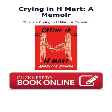 Czytać książki Crying in H Mart: A Memoir | PDF