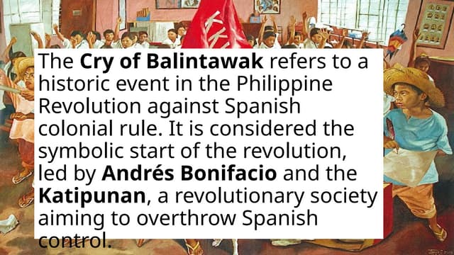 First cry of the revolution.pptx