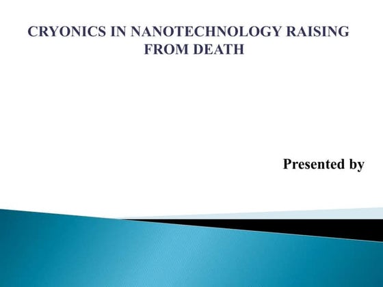 Cryonics | PPT