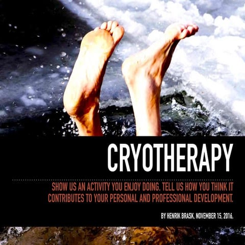 Cryotherapy by Henrik Brask | PDF