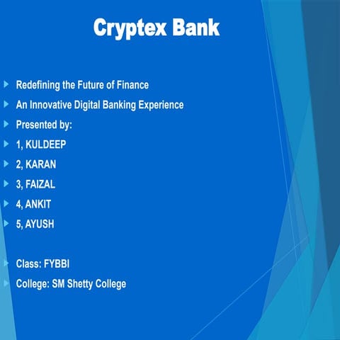 Cryptex_Bank_Pitch_Deck_Styled 0.4.pptx. | PPTX