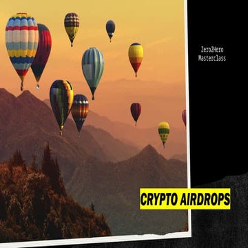 what are crypto airdrop and career .pptx