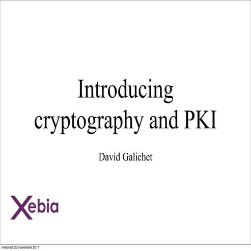Crypto and PKI | PPT