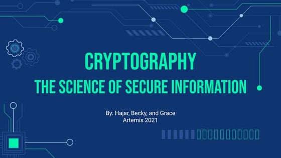 Introduction to Cryptography | PPTX