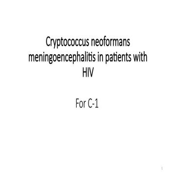 Cryptococcus neoformans (1).............pptx