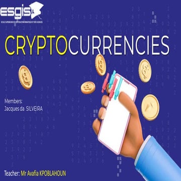 INTRODUCTION OF CRYPTOCURRENCIES .pptx