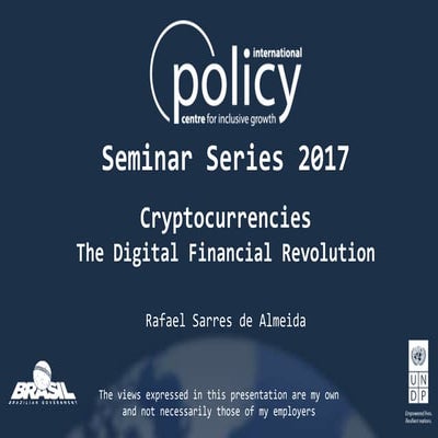 Cryptocurrencies: The digital financial revolution | PPT