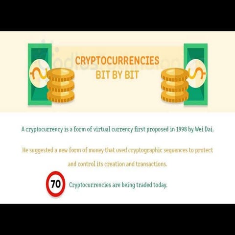 Cryptocurrencies bit by bit | PPTX