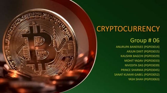 Cryptocurrency | PPTX