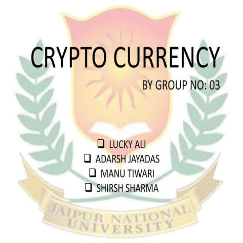 Crypto currency and bitcoin, risk and benefits of cryptocurrency | PPT