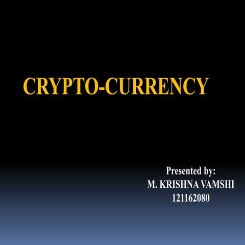 CRYPTOCURRENCY.ppt
