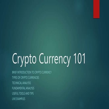 Crypto Currency 101 - Introduction to Crypto.pptx