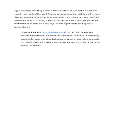 Cryptocurrency and Social Impact_ Can Digital Assets Help Create ...