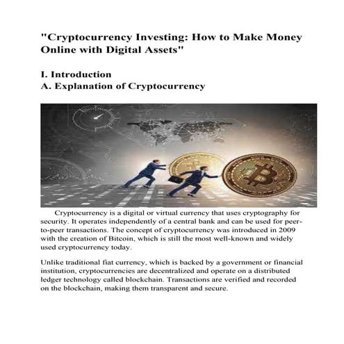 Cryptocurrency Guide Guide for Beginners | PDF