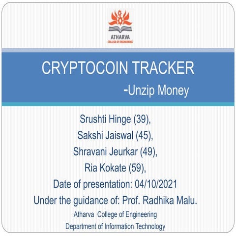 CRYPTOCURRENCY TRACKER ppt.pptx