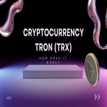 cryptocurrency Tron Token development (TRX).pdf