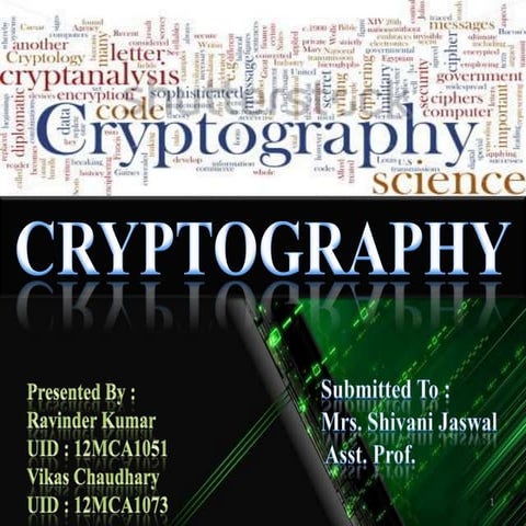 Cryptography 130919084510-phpapp02 | PPTX | Information and Network ...
