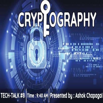 Cryptography for Beginners | PPTX