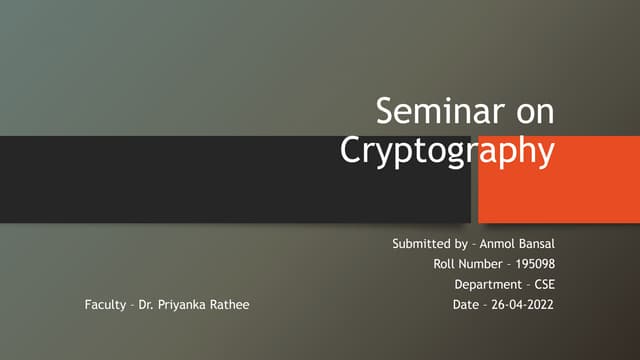 2. public key cryptography and RSA | PDF