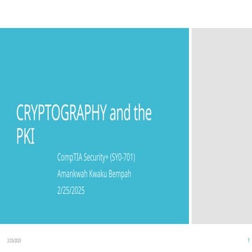 CRYPTOGRAPHY and the Public Key Infrastructure.pptx