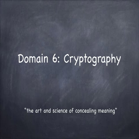 Cryptography Intro - NCL | PPT