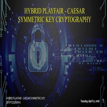 Cryptography - Basic | PPTX