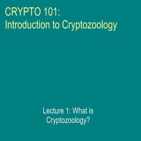 Crypto Lecture01 | PPT