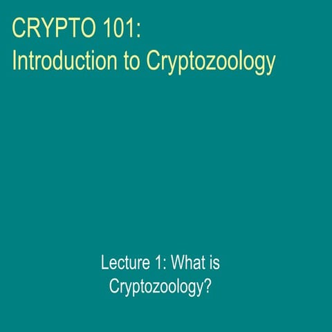Crypto lecture01 | PPT
