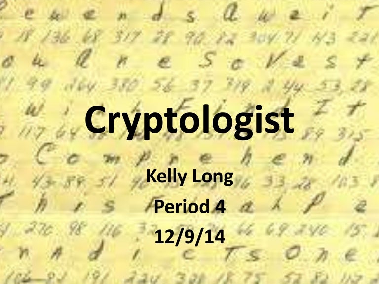 Cryptologist