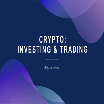 Crypto PPT Template for Business to create effective slides | PPT