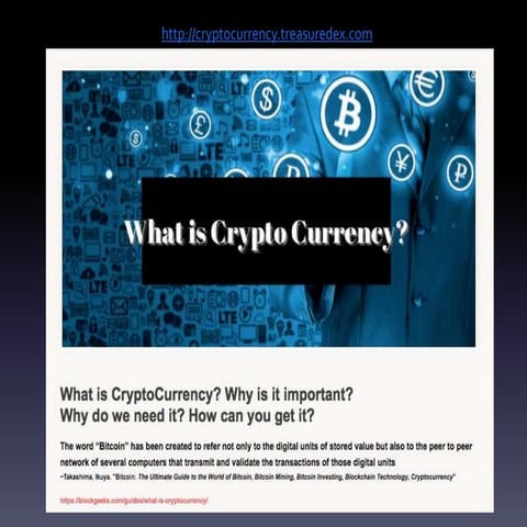 What is CryptoCurrency? | PPT