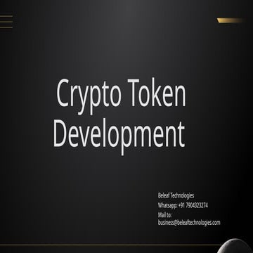 Crypto Token Development Company ppt.pptx