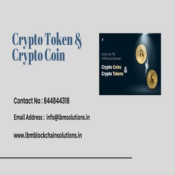 crypto token ppt 29.pdf | Currencies | Economy