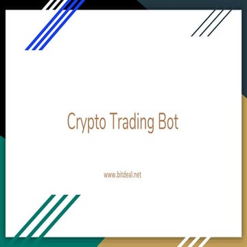 Crypto trading bot | PPTX