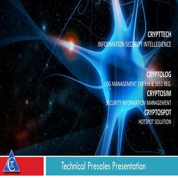 Crypt tech technical-presales | PPT